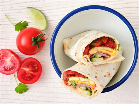 Burrito mit Ei und Speck – Apéro