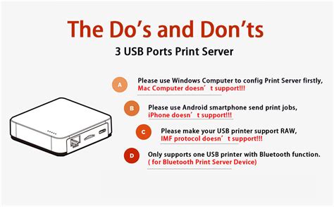 Loyalty Secu Wifi Lan Network Print Server For Usb Printers With Raw