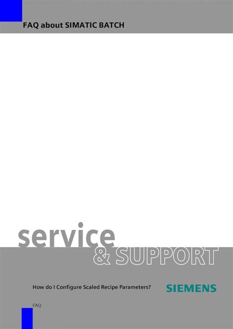 Pdf Faq About Simatic Batch€¦ · Taskmotivation The Simatic Batch