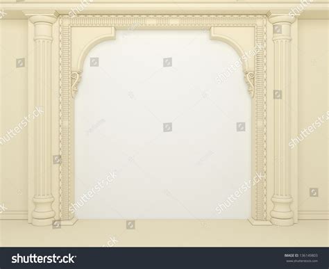 Classical Portal Columns Arcade Stock Illustration 136149803 Shutterstock