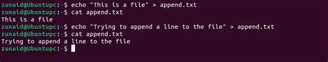 7 Ways To Append Text To A File On Linux