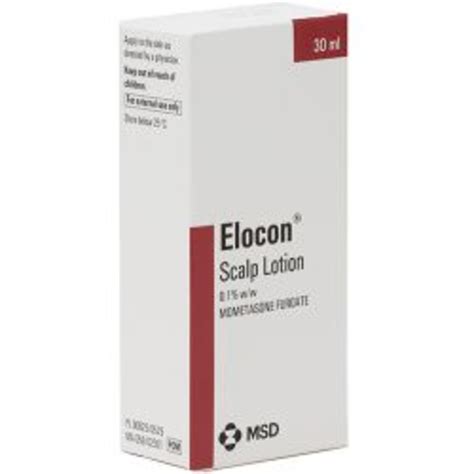 Buy Elocon Scalp Lotion 30ml Mometasone For £1895