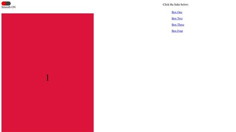 Css Smooth Scroll Down Page