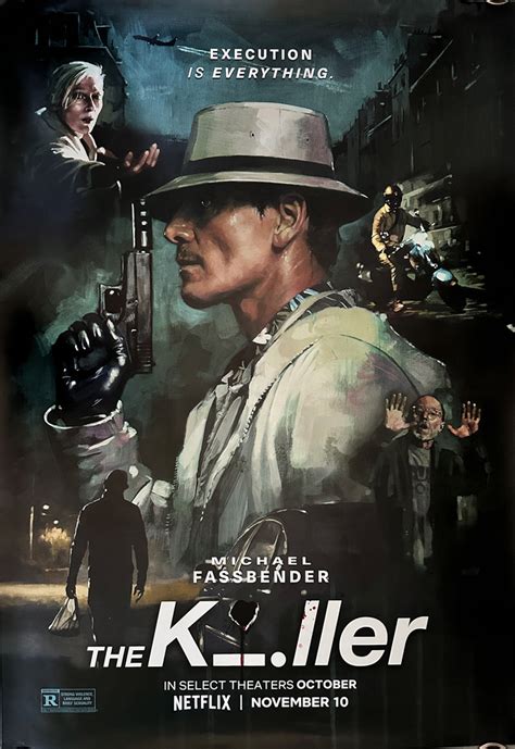 The Killer Netflix November 10 2023 48x70in Movie Posters Gallery