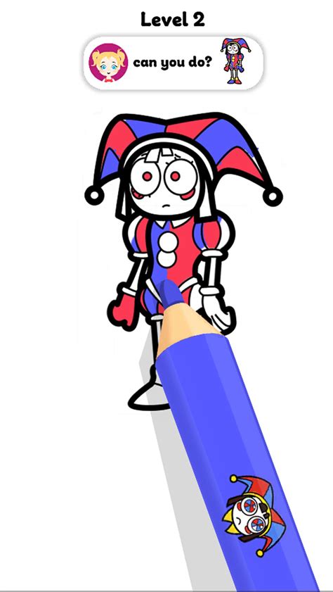 Coloring Virtual Pomni Asmr Apk For Android Download