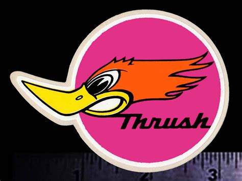 Thrush Muffler Bird Logo Vintage Thrush Racing T Shirt 80s Thrush