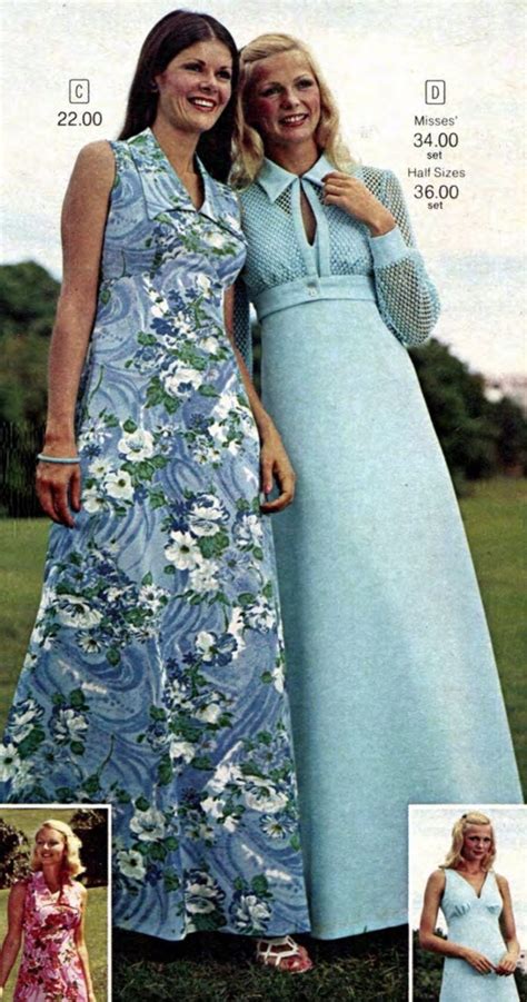Vintage 70s Prom Dresses Were A Feminine Fusion Of Bohemian And Chic