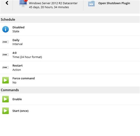 Shutdown Or Restart Scheduler V10 Windows Client Api Pulseway