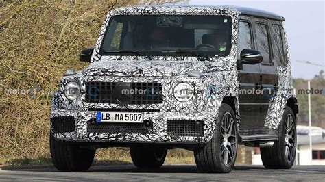 Mercedes Amg G63 Facelift Spied Testing At The