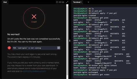 Issue With My First Task On Kubernetes Kodekloud Engineer Kodekloud