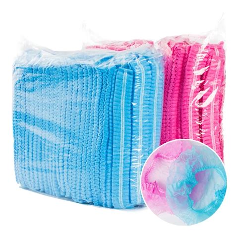 Disposable Hair Cap Head Cap Surgical Cap Double Elastics Non Woven