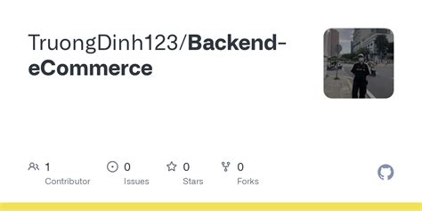 Github Truongdinh123backend Ecommerce