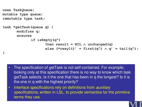 The Specification Is Written In Lcl Ppt Download