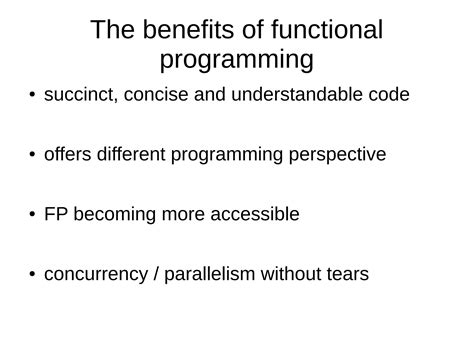 Introduction To Functional Programming Ppt