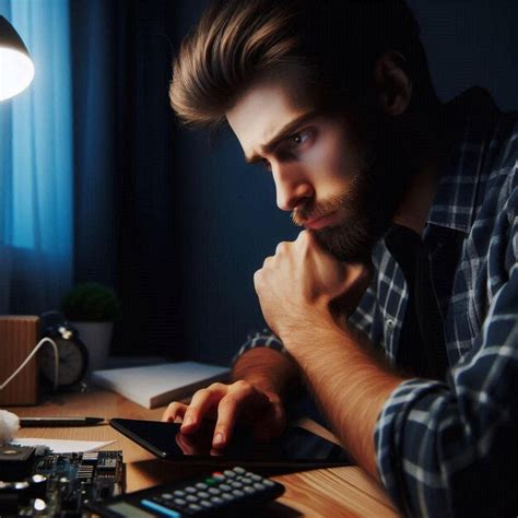 Software Developer Struggles With Bug Premium Ai Generated Image