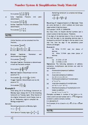 Number System And Simplification By Science And Stories Tpt