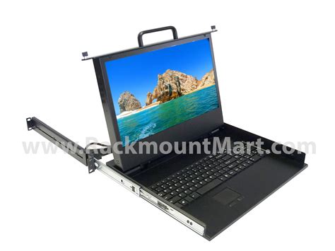 U Industrial Rackmount Keyboard Drawer With LCD Monitor NOVA Part LCD U N LCD U