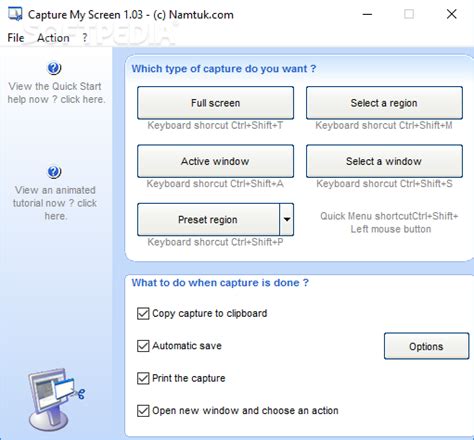 Capture My Screen Download Softpedia