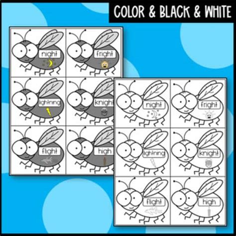 Vowel Teams Ie And Igh Word And Picture Sorts Ie Igh Sorts Igh And Ie