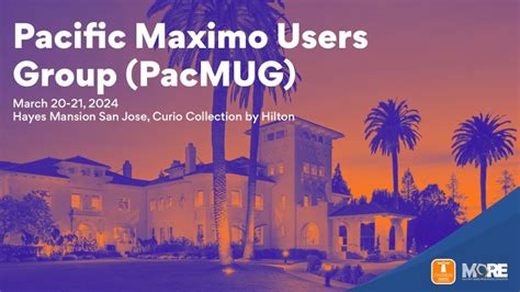 Pacific Maximo Users Group Pacmug On Linkedin Going To Be A Great Event Hosted By Valley