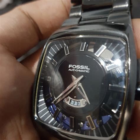Fossil Automatic Fs 4170 Fesyen Pria Jam Tangan Di Carousell