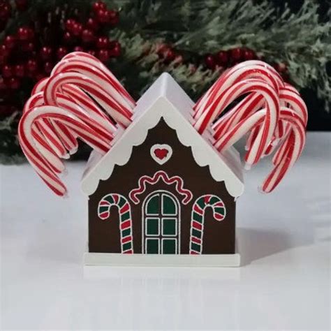 Gingerbread Candy Cane Holder Pattern Etsy