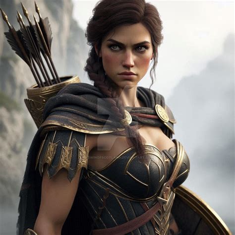 Kassandra 06 Assassins Creed Odyssey Ai Art By Edwinofscotland On