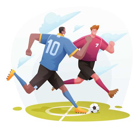 World Cup Match Illustration
