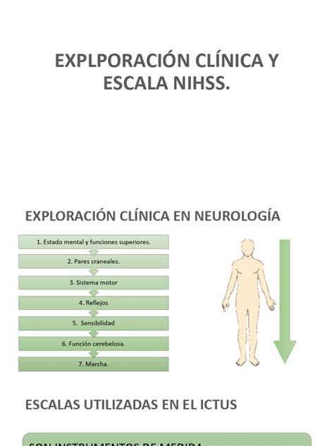 Escala Nihss Pdf Carrera Causas De La Muerte