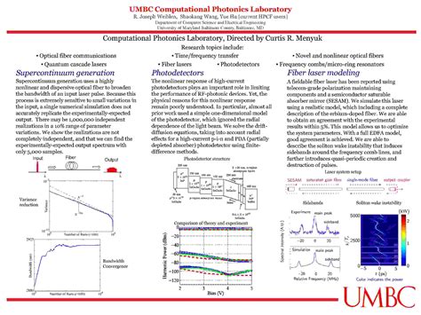 Research Posters Hpcf High Performance Computing Facility Umbc
