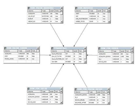 Displaying The Business Model And Mapping Table Relations Download Scientific Diagram