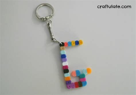 Perler Bead Key Chains Craftulate Perler Bead Key Chains Craftulate