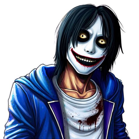 Creepy Jeff The Killer Artwork Png 16 Png Image