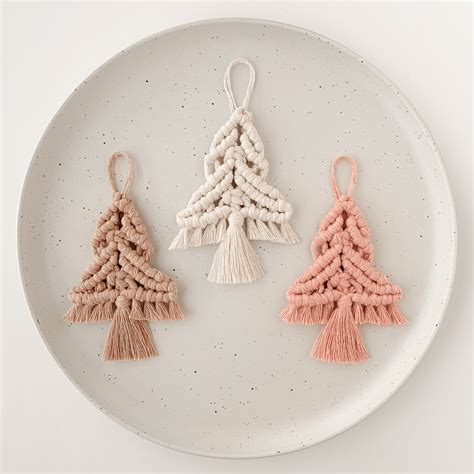 Handcrafted Macrame Ornaments Elevate Your Holiday Decor