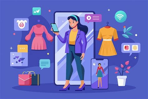 Fashion Ai Virtual Stylist App Premium Ai Generated Image