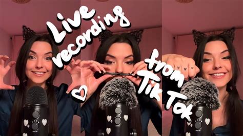 asmr live recording from tik tok 16 06 2024 youtube