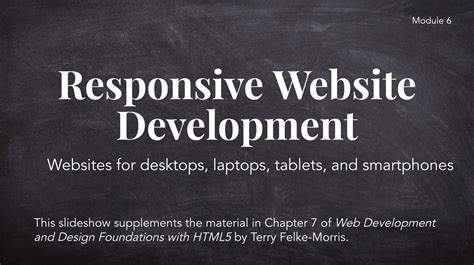 Module 6 Responsive Website Development Web Dev Babes