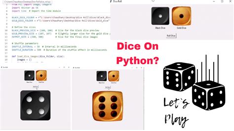 Github Sohaibdk786diceroll A Python Gui App Using Tkinter And Pil