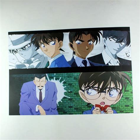 8piece Detective Conan Anime Poster Set Case Closed Wall Art 42x29cm