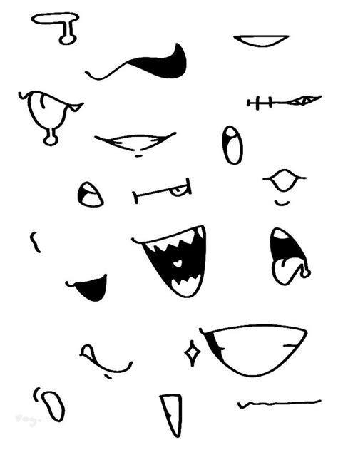 Anime Drawing Mouth