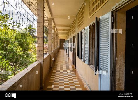 Un Couloir Devant Les Anciennes Salles De Classe Du Célèbre Musée De La