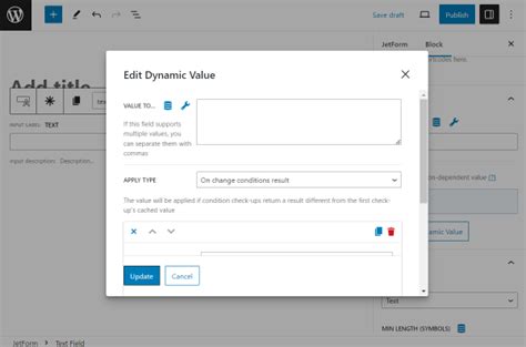 Text Field Overview Jetformbuilder Crocoblock