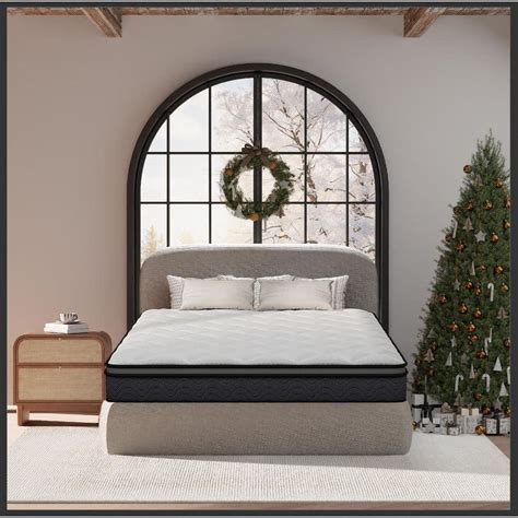 Veladream Twin Xl Medium Hybrid Memory Foam 10 In Pocket Spring Support And Breathable Mattress