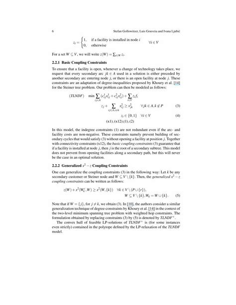 pdf a node splitting technique for two level network design problems