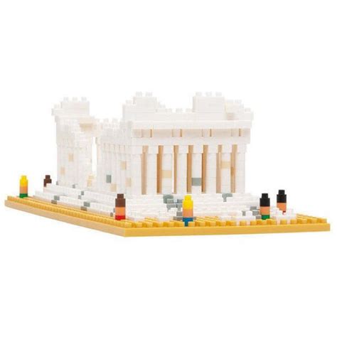 Nanoblock The Parthenon Hobbies And Toys Toys And Games On Carousell
