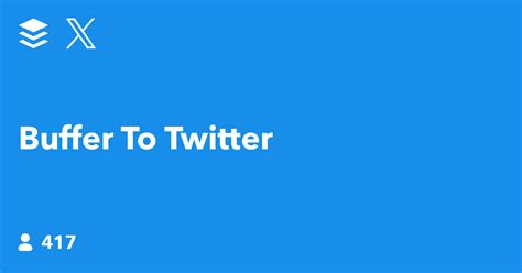 Buffer To Twitter Ifttt