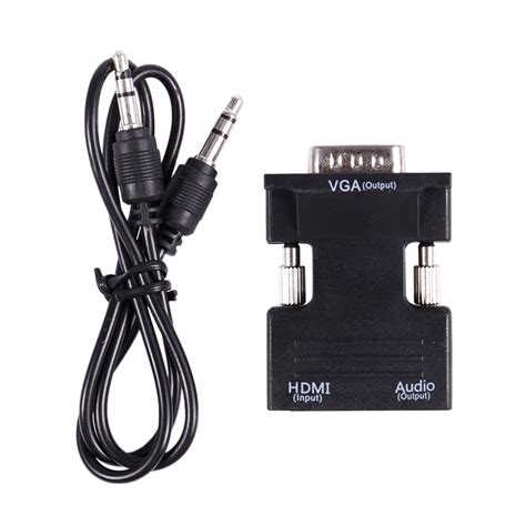 1080p hdmi female to vga male with audio output ca vicedeal