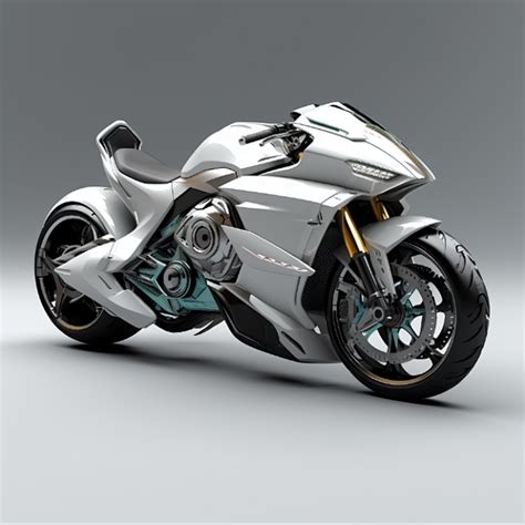 Midjourney概念摩托车设计 普象网