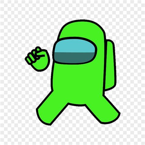 Light Green Lime Among Us Vector Character Png Citypng