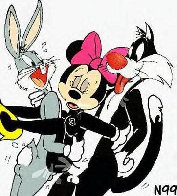 Post Bugs Bunny Crossover Looney Tunes Minnie Mouse Necron Sylvester
